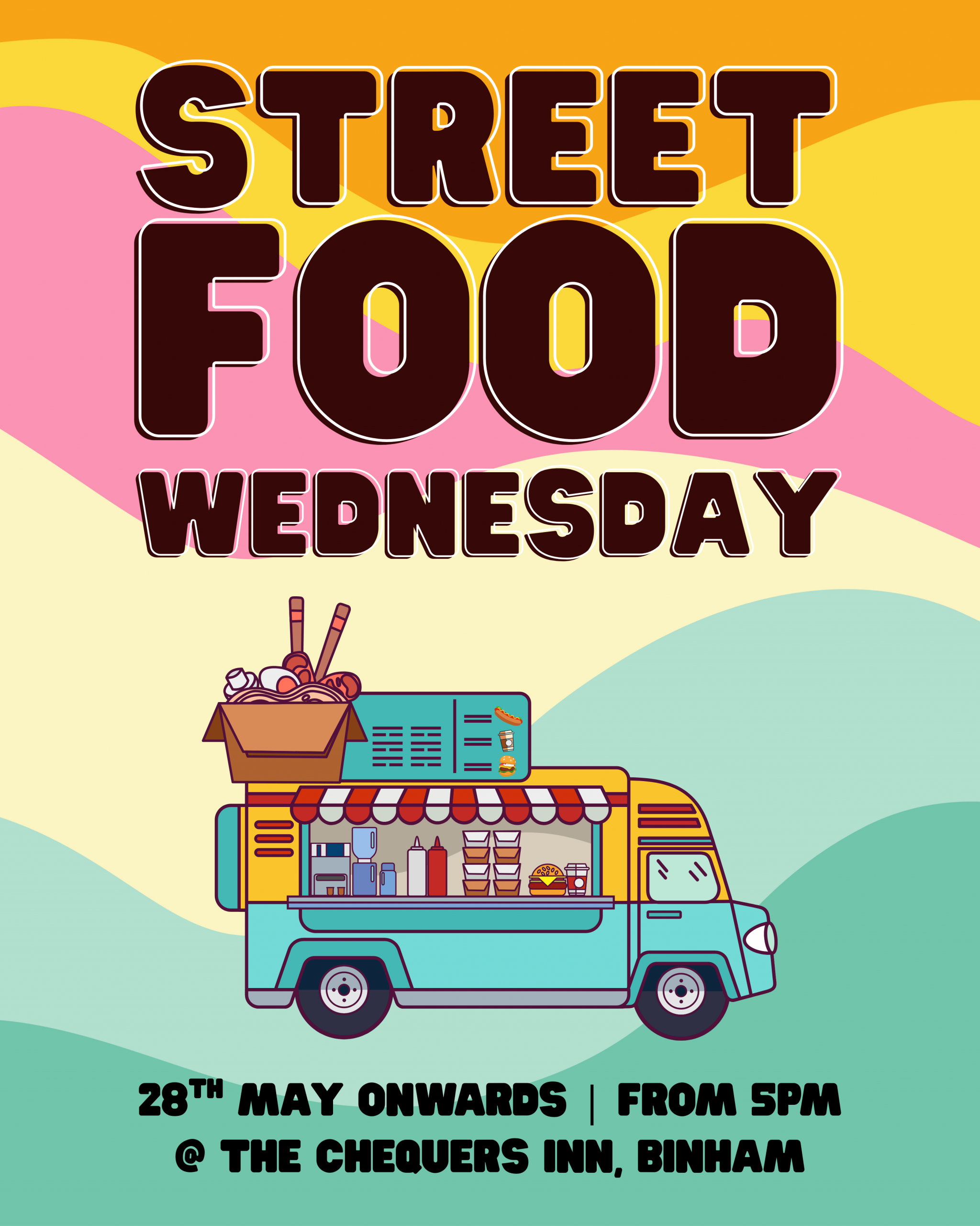 Street Food Wednesday – Every Wednesday – The Chequers Inn